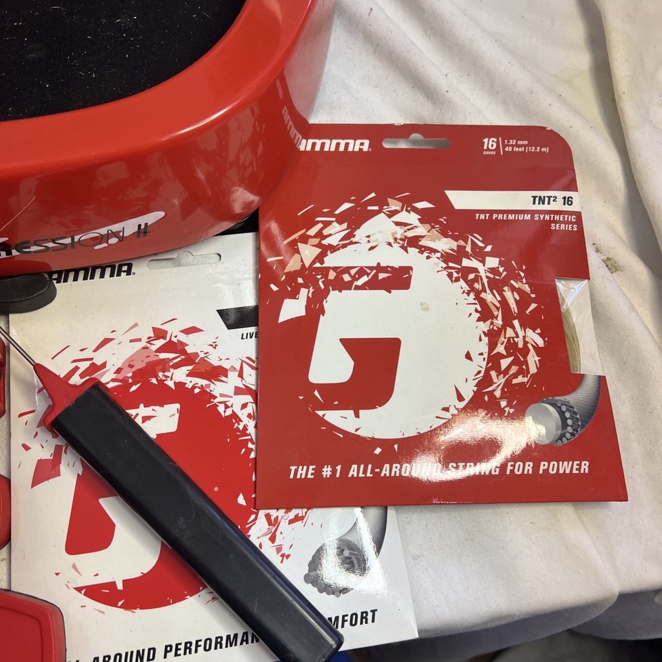 Gamma Progression 2 Tennis Stringing Machine - Read Description | eBay