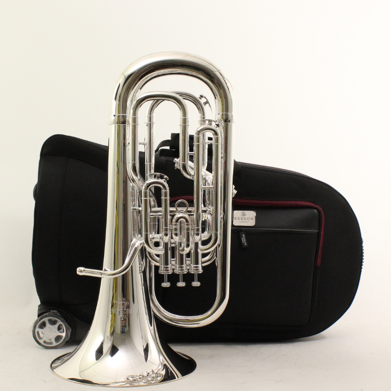 Besson euphonium New Standard BE 163 4 valve Large 12" Bell Brand New ...