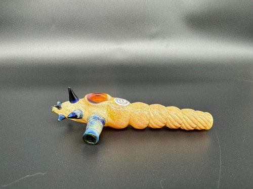 OVG JT Seashell Glass Tobacco Pipe Handmade Spoon Colorful Heavy Heady ...