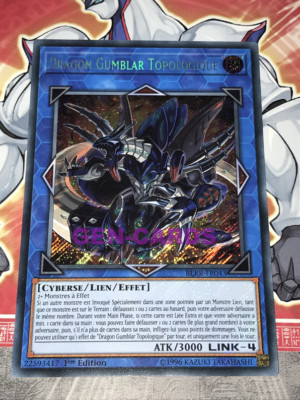 Carte YU GI OH DRAGON GUMBLAR TOPOLOGIQUE BLRR-FR043 | eBay