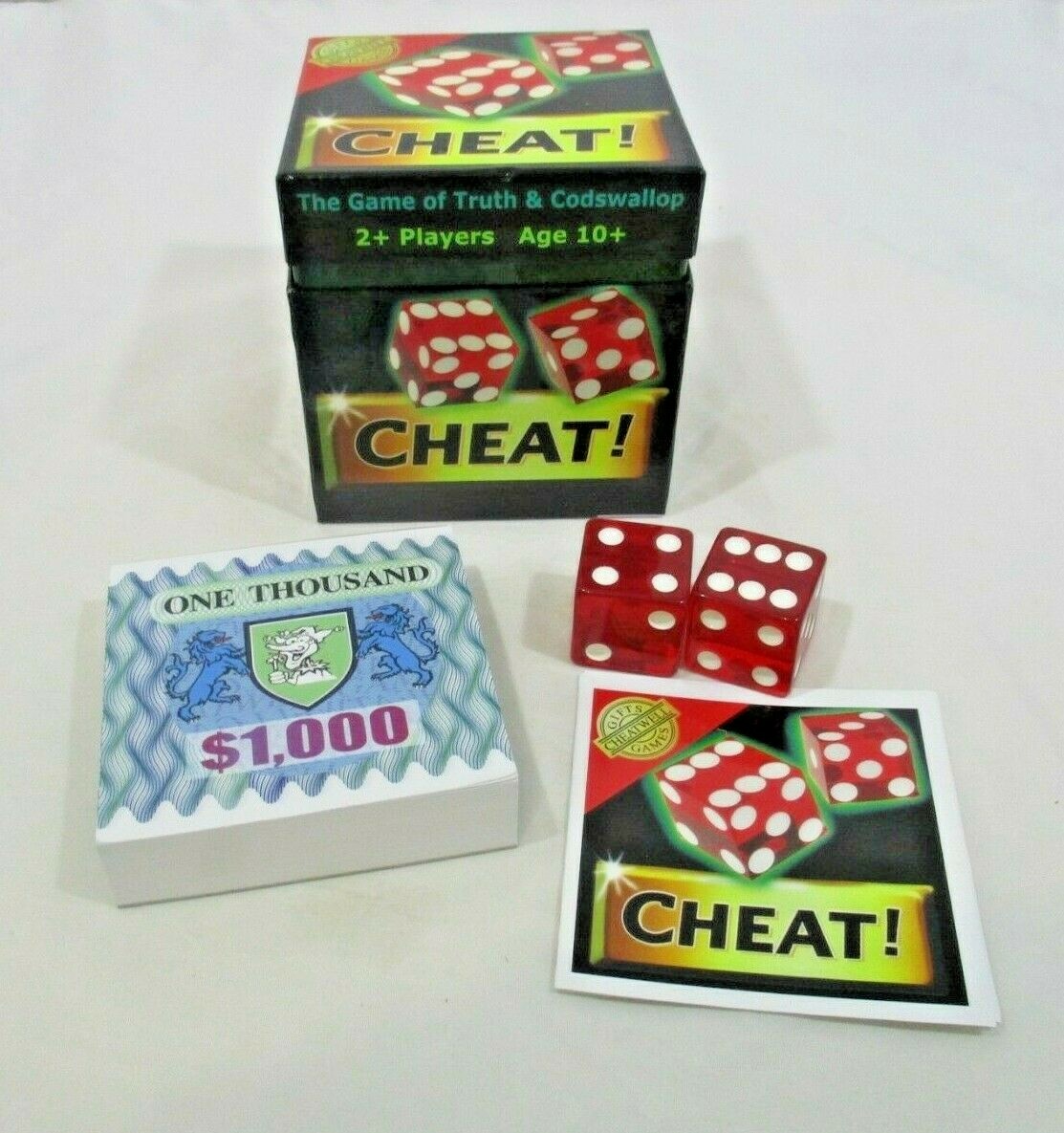 Cheat Cheatwell Games The game of Truth and Codswallop 2+ Players Age ...