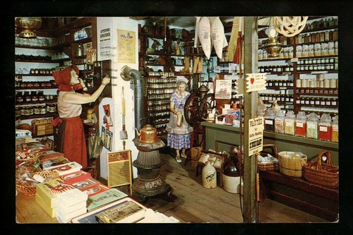 New Jersey NJ postcard Absecon , Smithville Inn Shop interior chrome | eBay