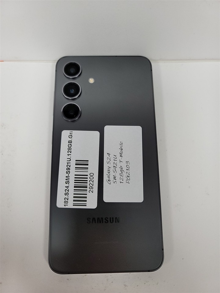 Samsung Galaxy S24 128gb Black SM-S921U (T-Mobile) Fully Functional ...