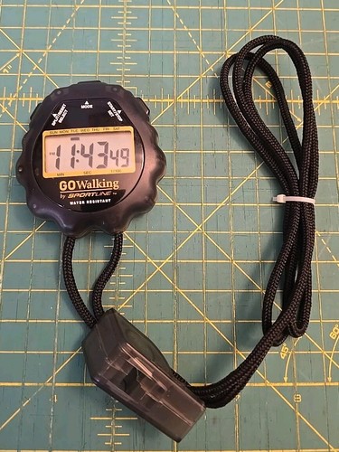 Sportline GO WALKING Digital Stopwatch & Sportimer 95121283241| eBay
