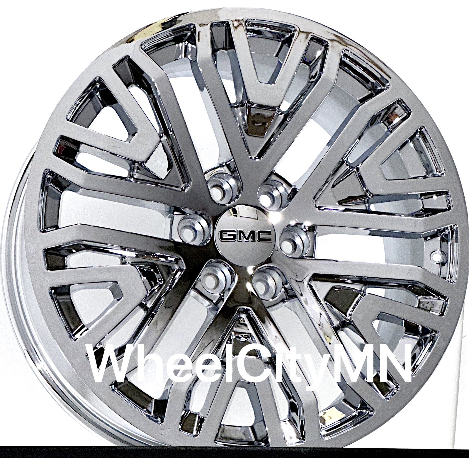 20” chrome OE 5906 replica 84675348 wheels fits 2023 GMC Sierra Denali ...