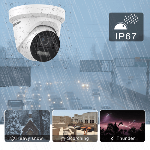 Hikvision 4K 8MP Colorvu IP Camera Two Way Talk Audio Alarm DS-2CD2387G2-LSU/SL | eBay