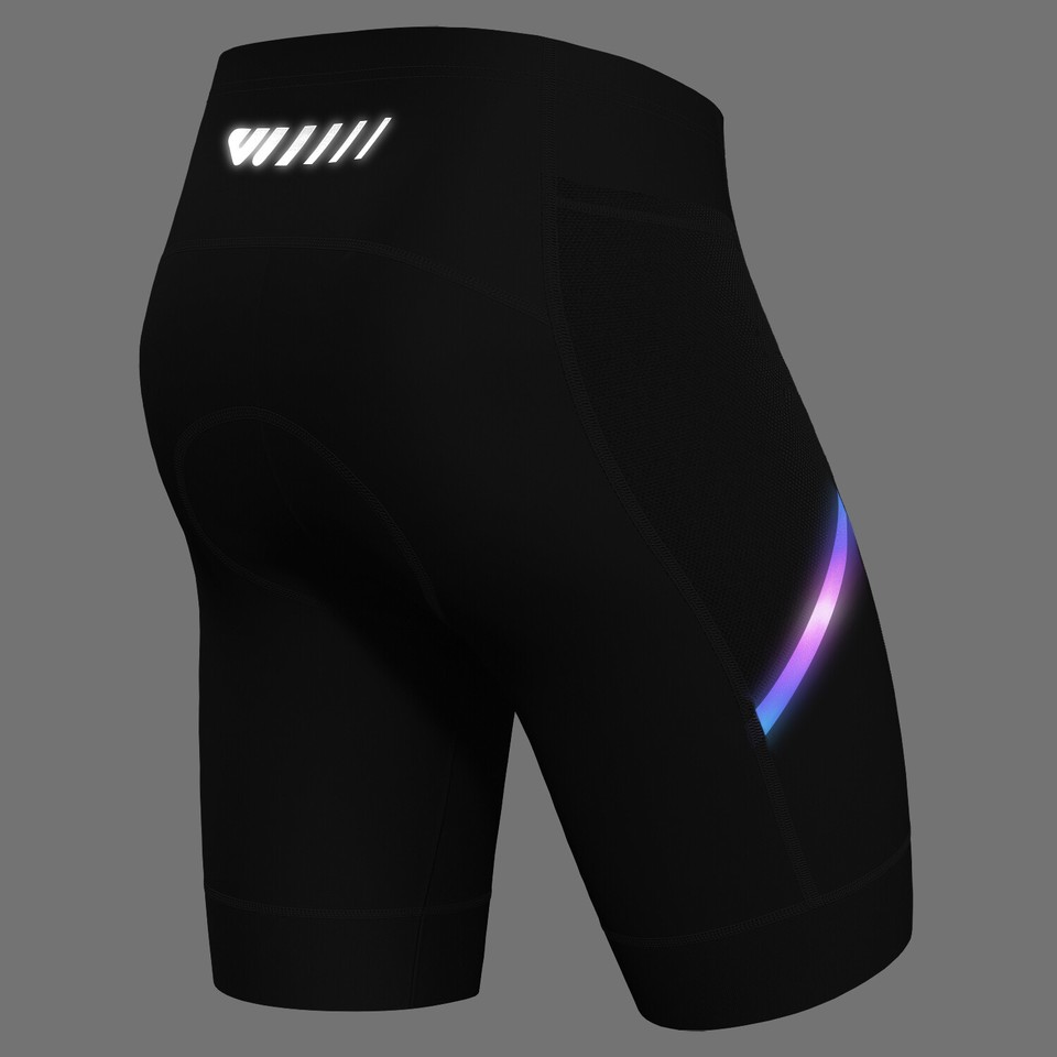 Wulibike Men's Bicycle Shorts Padded Cycling Shorts Quick Dry with ...