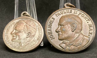 ITALY 1980´ LOT x2 POPE JOHN PAUL II & CZESTOCHOWA & REGINA POLONIAE ...