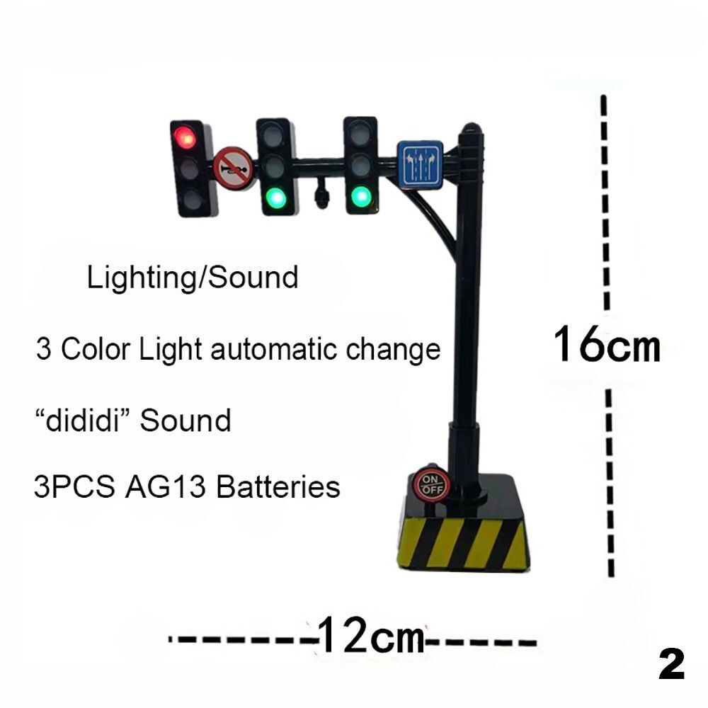 Education Lighting Sound Traffic Lights Simulation Signal Lamp Scene ...