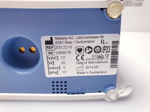 MEDELA Thopaz 200.2219 Pump Suction Thorax Drainage mit Ladekabel ...