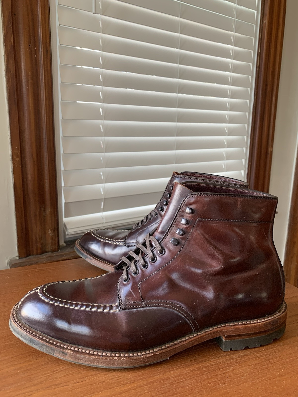 RARE SIZE | ALDEN x LEFFOT 8EE #8 SHELL CORDOVAN TANKER NST BOOTS 8 EEの ...