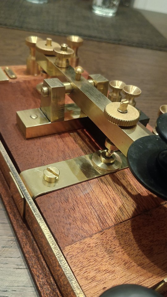 Morsetaste Titanic Marconi Guilliotine Telegraph Key | eBay.de