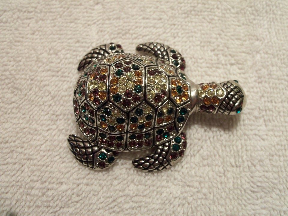 Lenox Deep Sea Jewel Pewter Turtle Figurine with Rhinestones | eBay