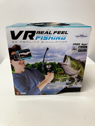 VR REAL FEEL FISHING 3D REALITY SIMULATOR BOXED AGE 8+ CG N43 | eBay UK
