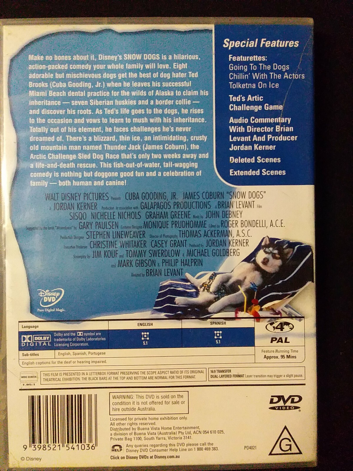 Snow Dogs Dvd | eBay