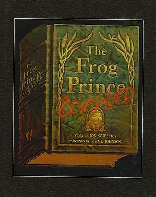 Frog Prince, Continued by Jon Scieszka (1994, Picture Book) for sale ...