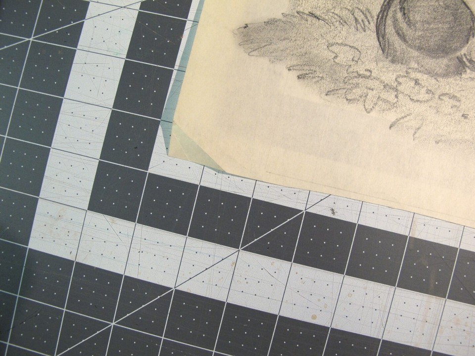 vtg 1947 Disney Bongo Bear Fun Fancy Free Eldon Dedini storyboard ...