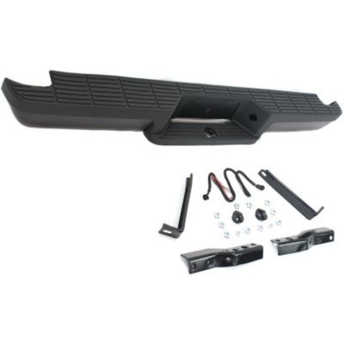 Step Bumper For 1993-2011 Ford Ranger Rear Powdercoat Black Fleetside ...