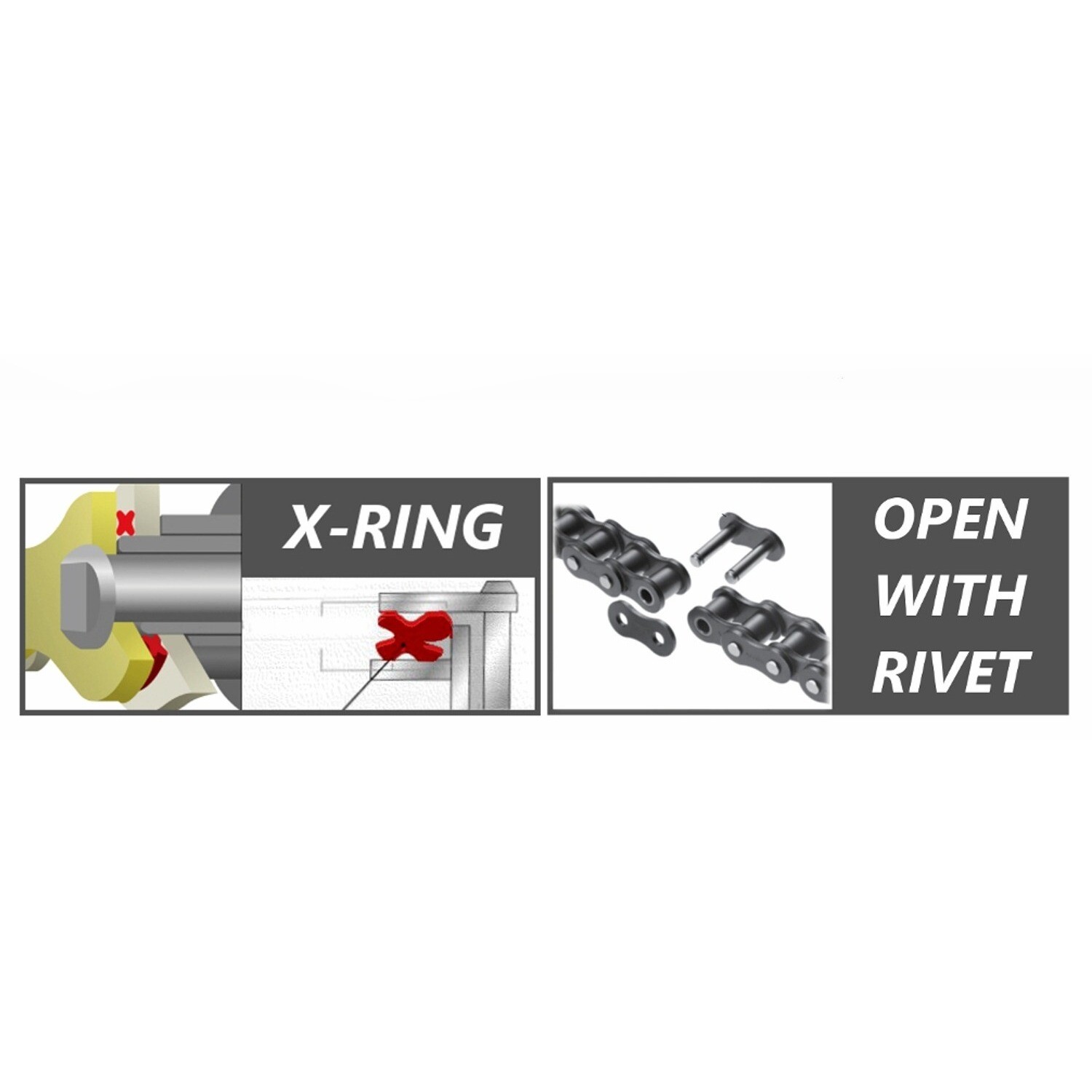 Set Transmission Chain JT 530Z3 Sterling Silver For Ducati 1260 ...