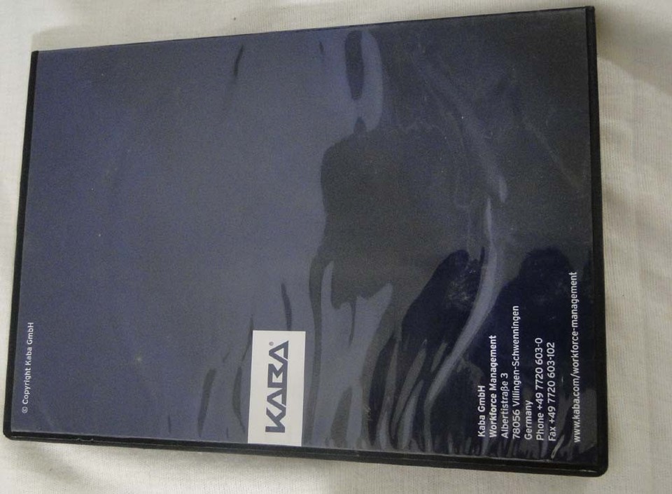 KABA SOFTWARE B-COMM ERP 4.0 FOR USE WITH SAP ERP 4.1 DVD VER 003 9300 ...