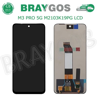 For XIAOMI POCO M3 PRO 5G M2103K19PG Touch Screen LCD Display Assembly ...