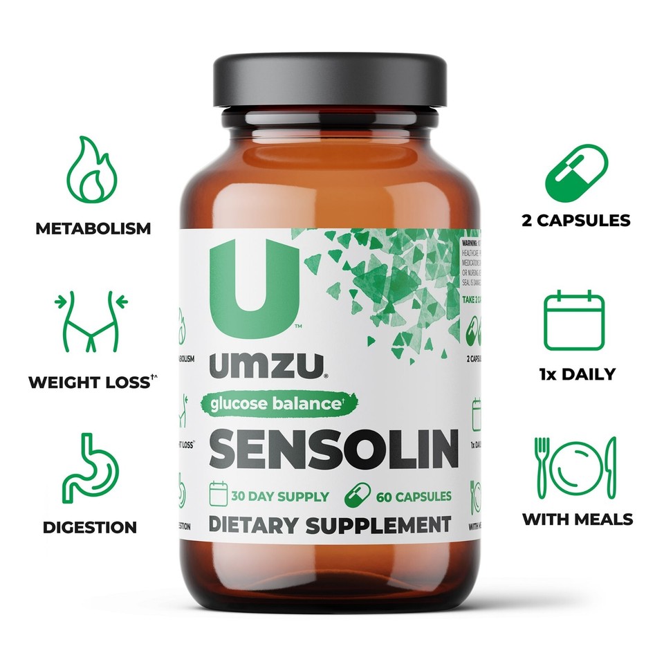 UMZU SENSOLIN - Natural Blood Sugar Support Supplement | eBay