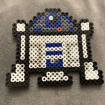 R2D2 Star Wars Pixel Art Melt Bead Perler Retro Classic 8 Bit | eBay