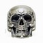 Skull 925 Sterling Silver Skull Head Men's Biker Rider Ring birthday ...