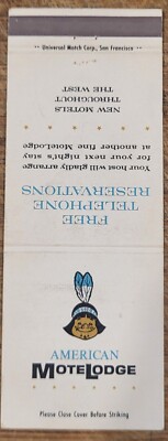 MATCHCOVER American Motor Lodge New Motels Throughout The West Indian ...