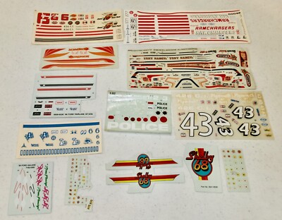 Vintage Model Car Decal Lot Ramchargers Petty Dodge Scat Pack Tony ...