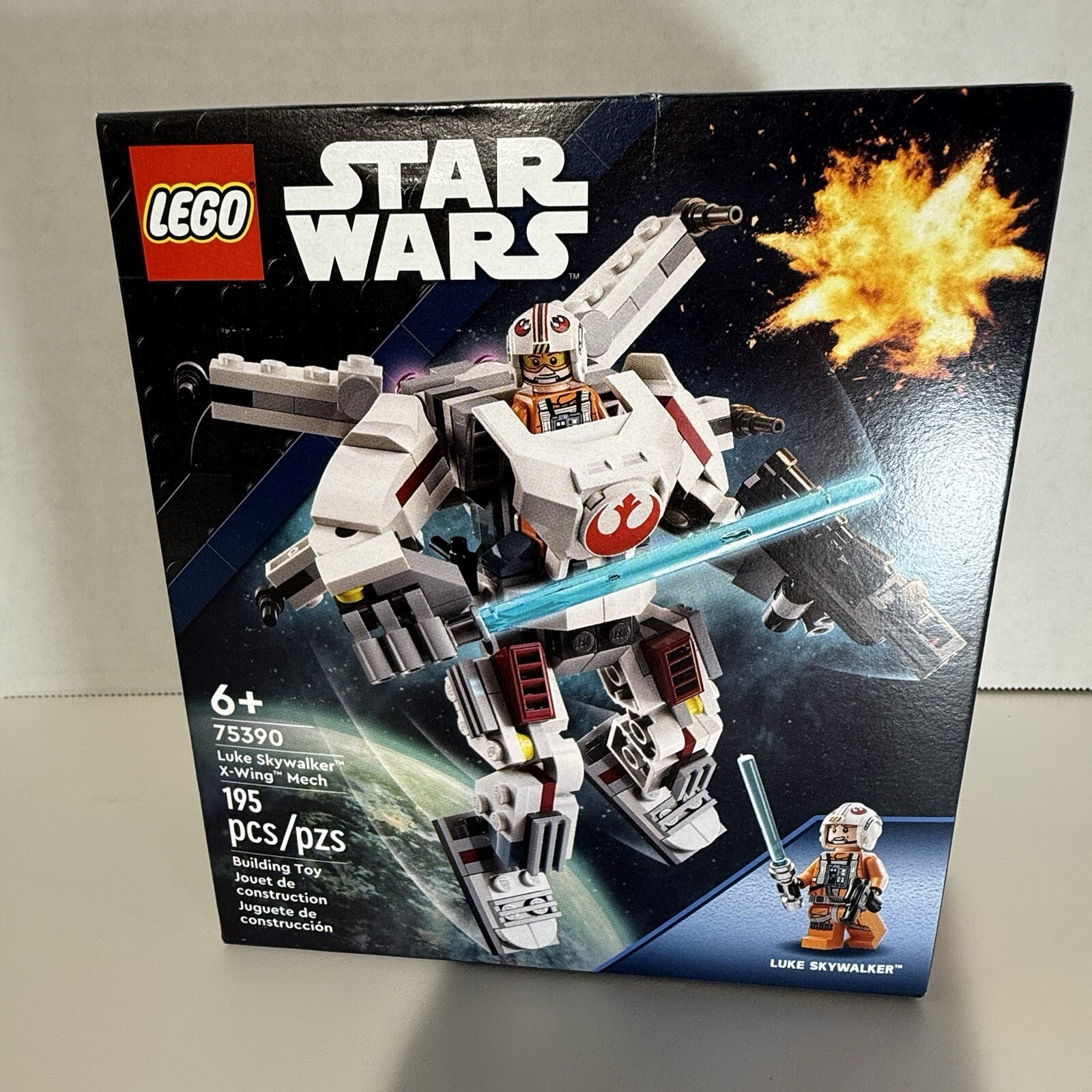LEGO Star Wars Luke Skywalker X-Wing Mech Buildable Action Figure *SEE ...