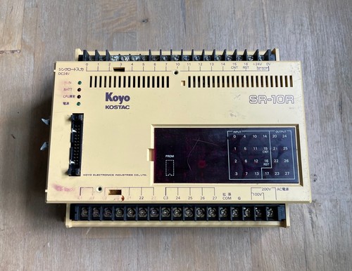 KOYO KOSTAC SR-10R 24VDC PROGRAMMABLE CONTROLLER FOR PARTS ONLY | eBay