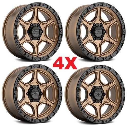 XD WHEELS RIMS SET 17 FITS TRD TACOMA 4RUNNER 4 RUNNER 17X8.5 BRONZE ...