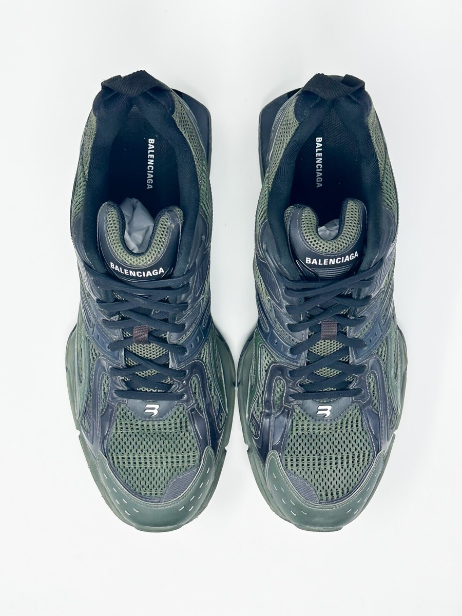 Balenciaga Men's X-Pander Sneaker Black/Green 13 US / 46 Balenciaga Men's X-Pander Sneaker Black/Green 13 US / 46