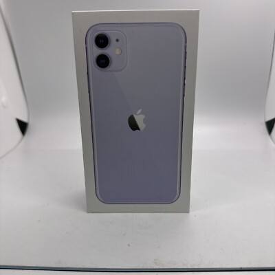 Apple iPhone 11 Purple 64GB BOX ONLY | eBay
