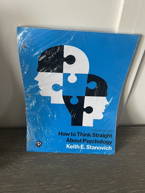 How to Think Straight about Psychology, Books a la Carte by Keith E ...