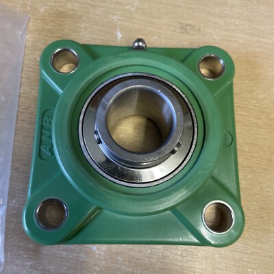 ANB FPL205-SSA-N Green Thermoplastic Square Flange 25mm Bore | eBay UK