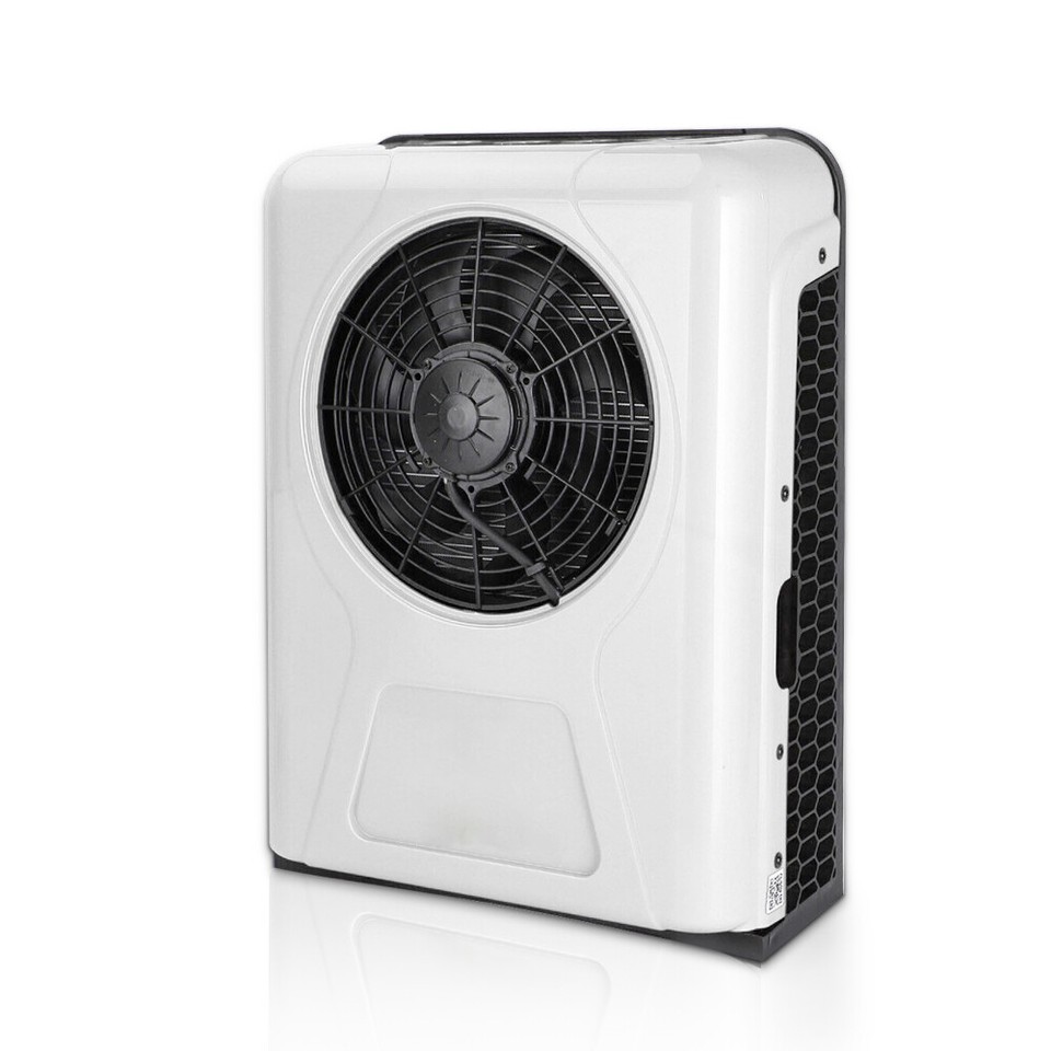 12V Electric Split Air Conditioner Cab AC Unit Kit For Truck Semi Bus ...