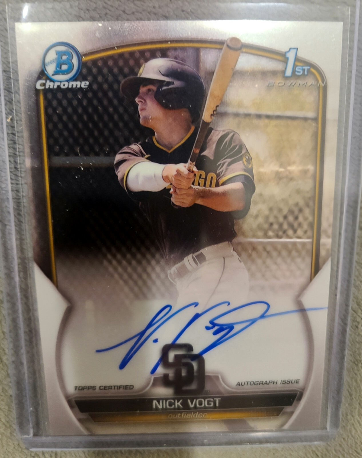 2023 Bowman Chrome Nick Vogt 1st Autograph CPA- NV | eBay