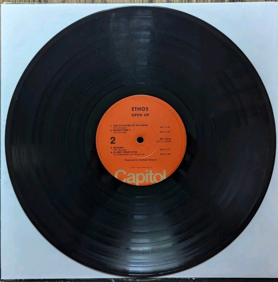 Ethos - Open Up LP 1976 Capitol Records vinyl prog rock | eBay