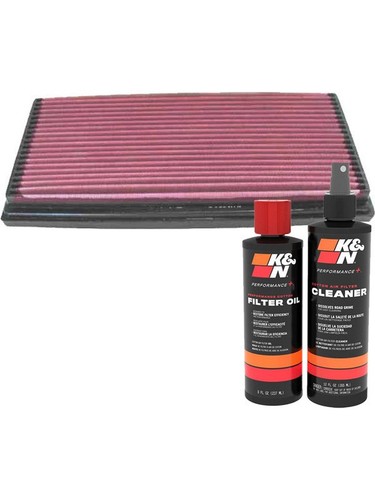 K&N Air Filter 33-2539 + Recharge Kit fits CITRON EXPERT 2.0L L4 DIESEL ...