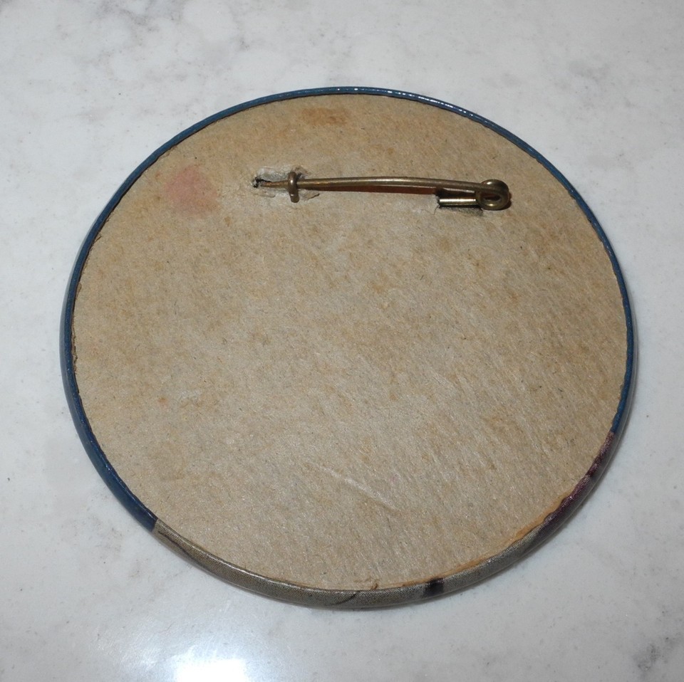 1934 STORE CLERK's BUTTON PROMOTING QUAKER CEREALS ASK ME BABE RUTH ...