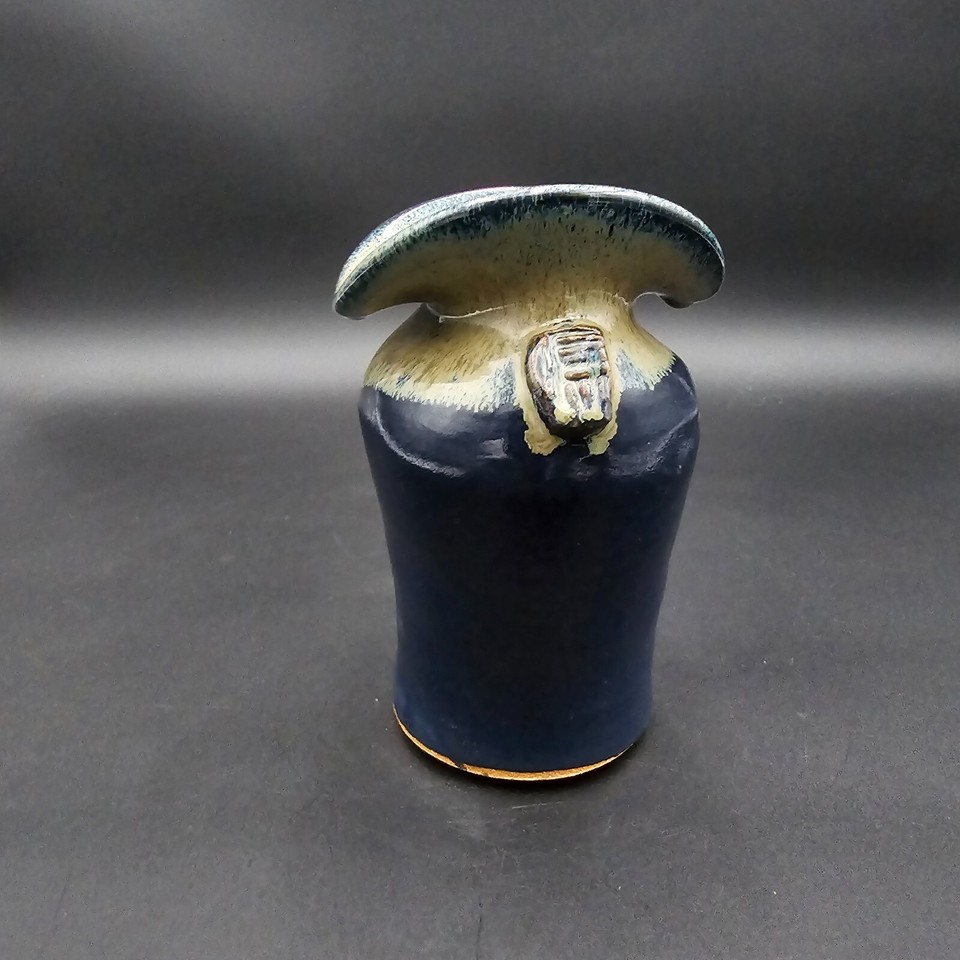 John Georgadopolos Studio Art Pottery Vase Hand Made 6.5" tall Signed ...