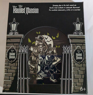 LE Disney's Haunted Mansion Hitchhiking Ghosts JUMBO moving glow in the ...