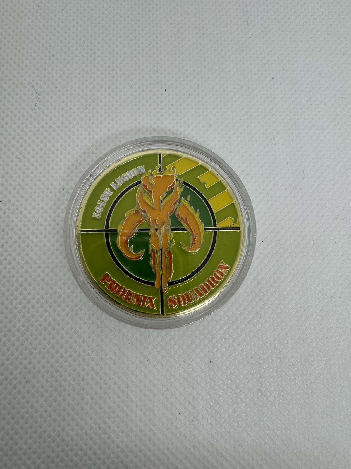 Star Wars 501st Legion Challenge Coin RARE V1 Phoenix Squadron Pre ...