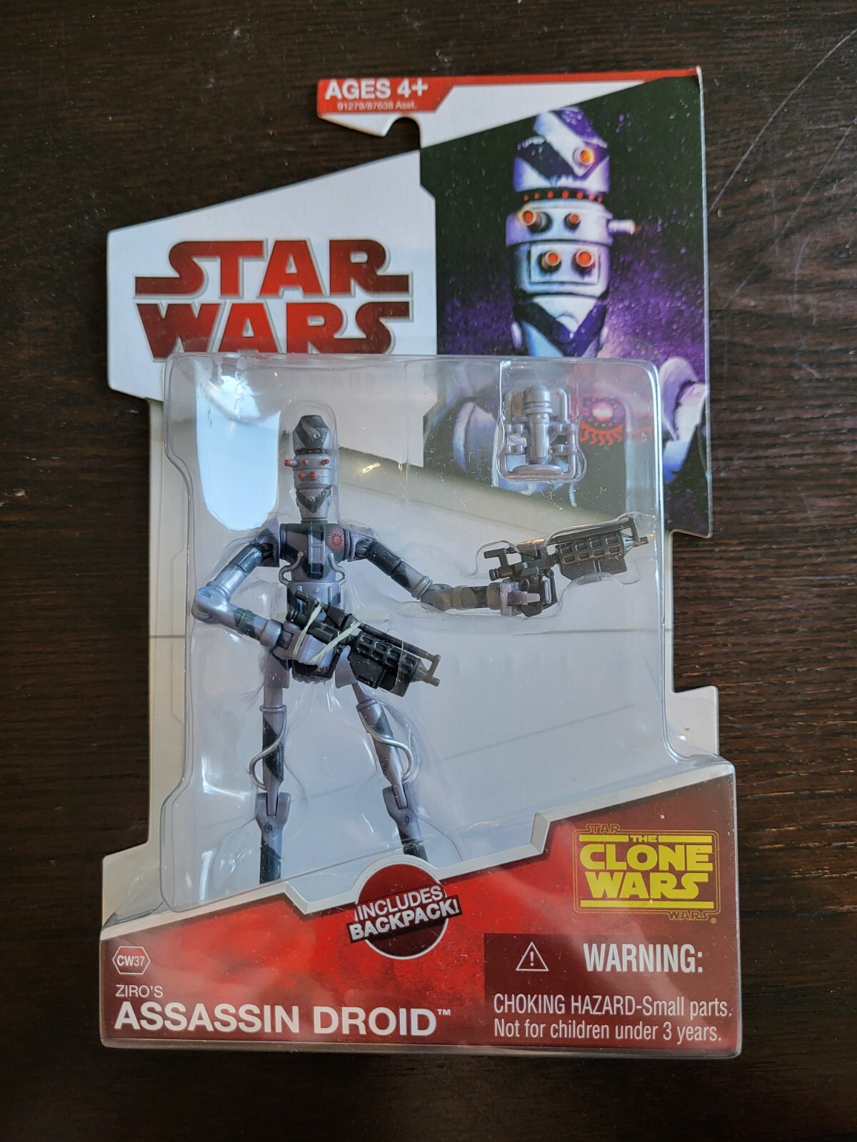 Ziro's Assassin Droid CW37 STAR WARS The Clone Wars TCW MOC NEW Sealed ...