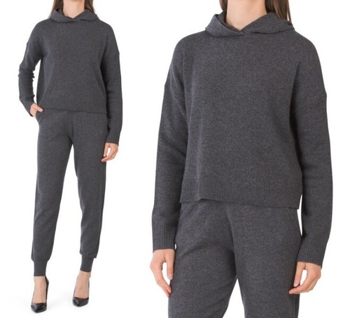 THEORY Cashmere Cropped Hoodie & Arleena Jogger Pant Collection ...