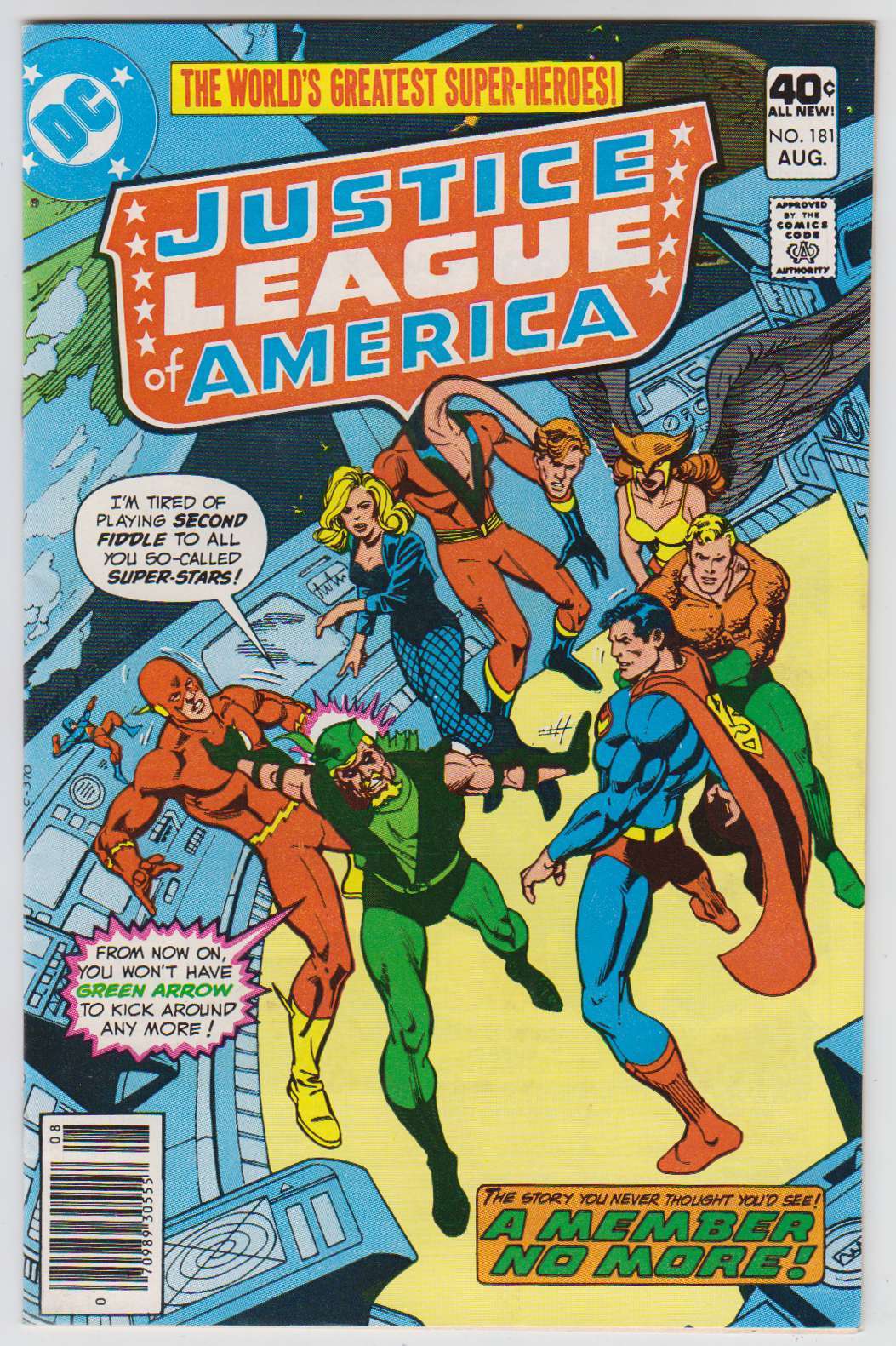 L5910: Justice League of America #181, Vol 1, NM Condition | eBay Australia