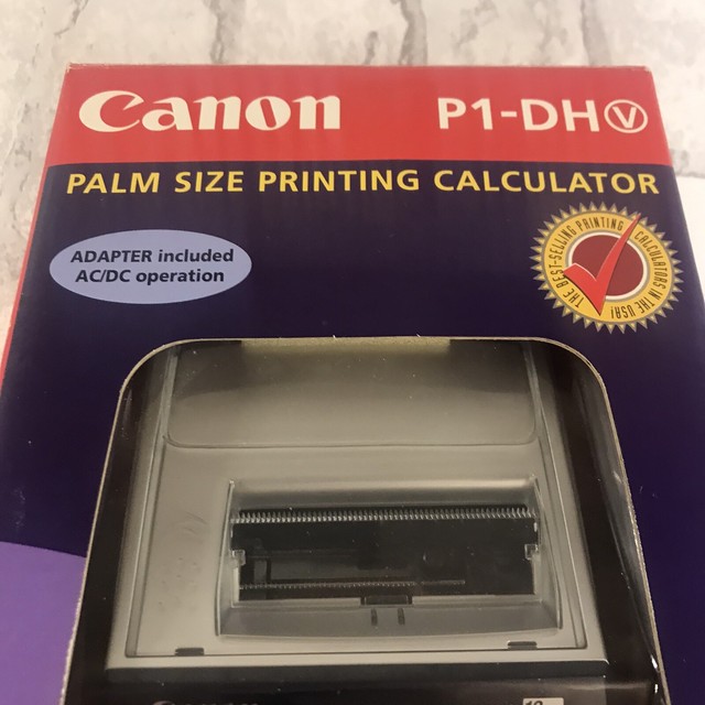 Canon P1-DHV Printing Calculator for sale online | eBay