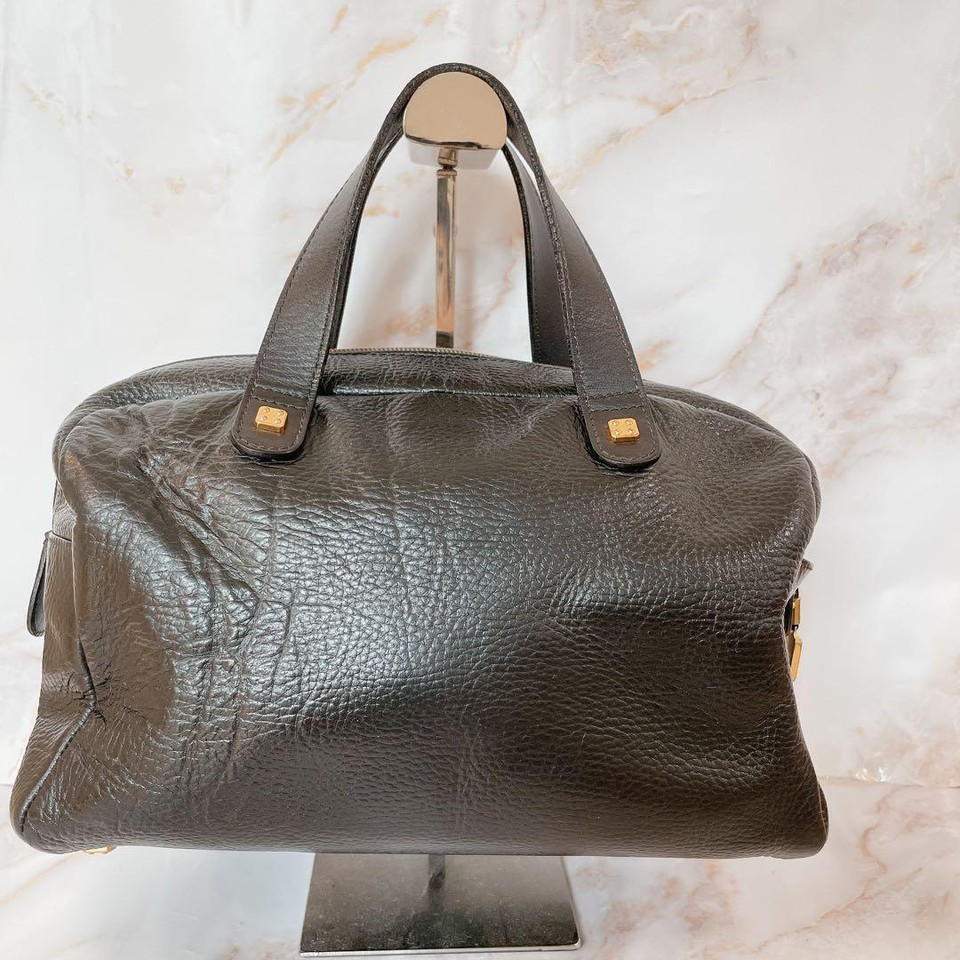 Loewe Handbag Mini Boston Old Black Popular Women Bag Import JPN ...